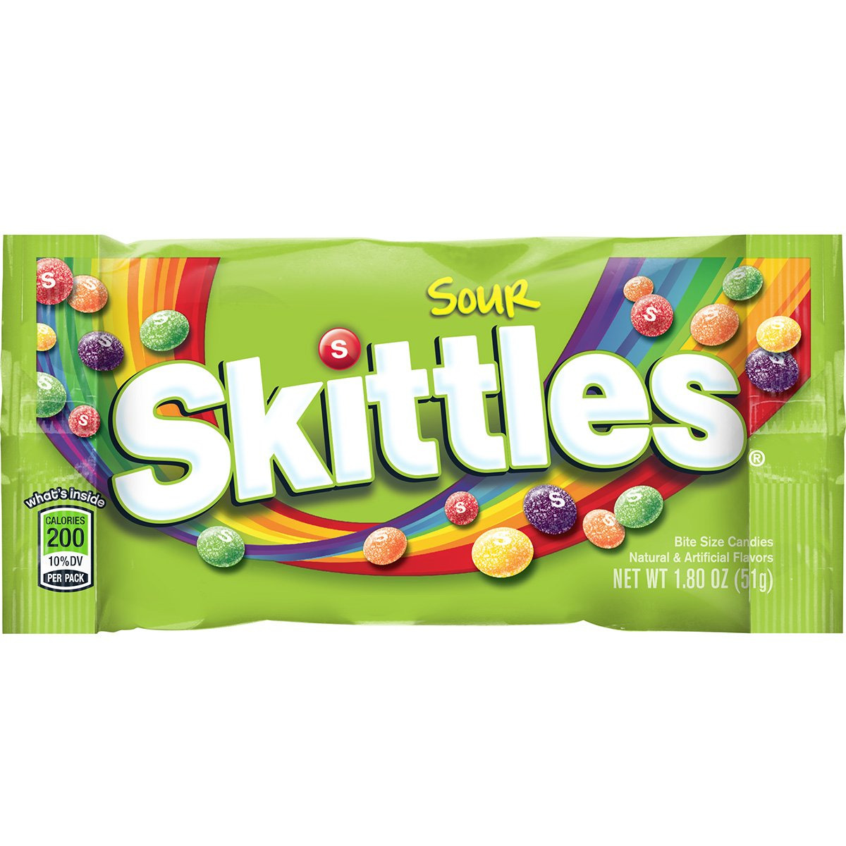 Skittles Sour 51g (Canada) - Wicked Sweets & Lollies