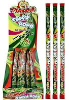 Stripple Taffy Rope Watermelon 24 x 25g - Wicked Sweets & Lollies