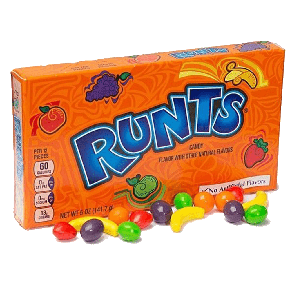 Runts Theatre Box 141g - Wicked Sweets & Lollies