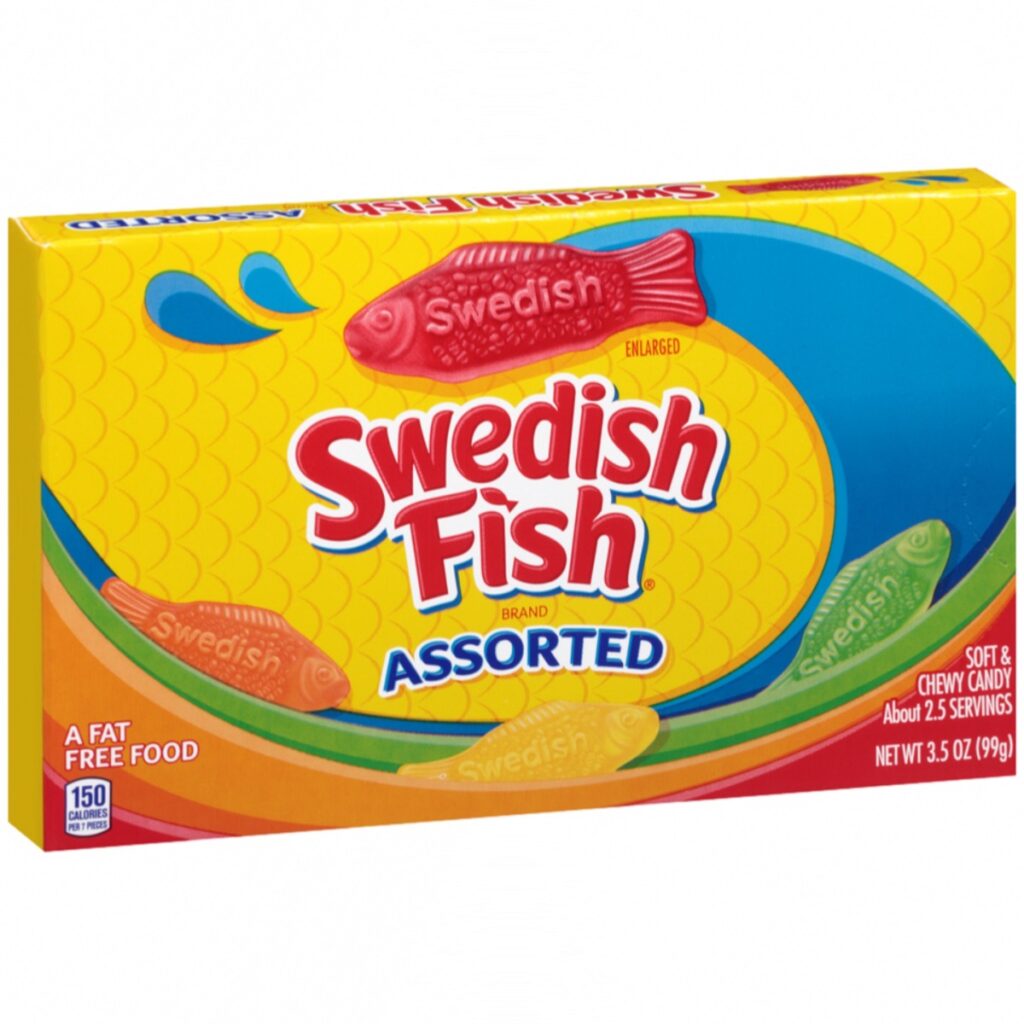 Swedish Fish Assorted 99g - Wicked Sweets & Lollies