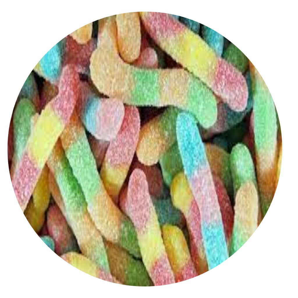 Fizzy Worms 195g - Wicked Sweets & Lollies