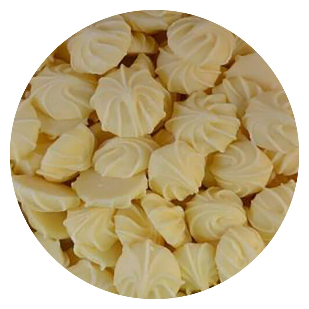 White Choc Buds 180g - Wicked Sweets & Lollies
