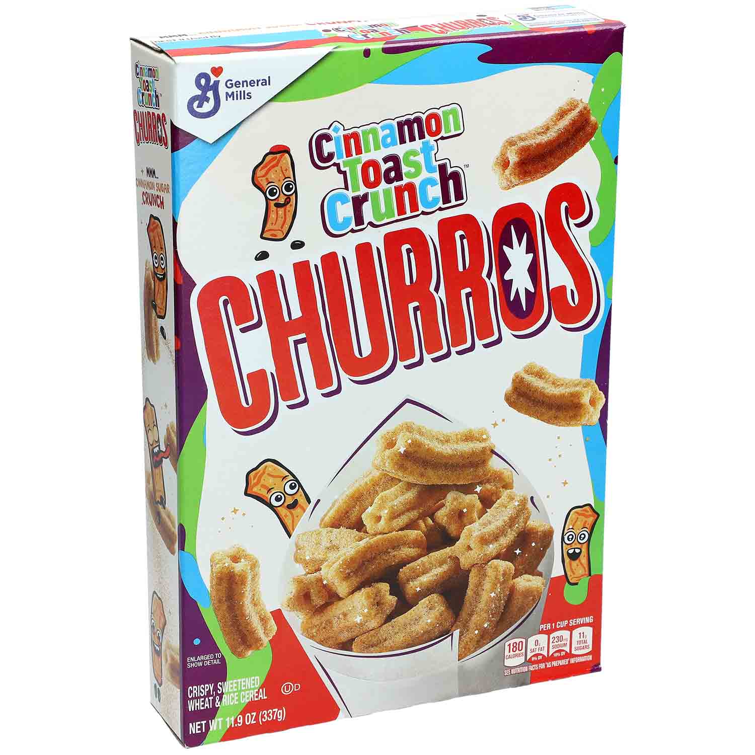 Cinnamon Toast Crunch Churros 337g - Wicked Sweets & Lollies