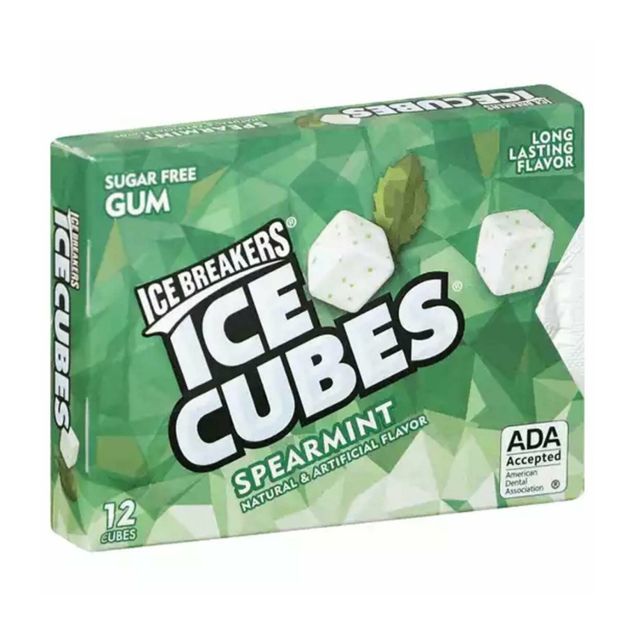 Ice Breakers Ice Cubes Spearmint 27.6g - Wicked Sweets & Lollies