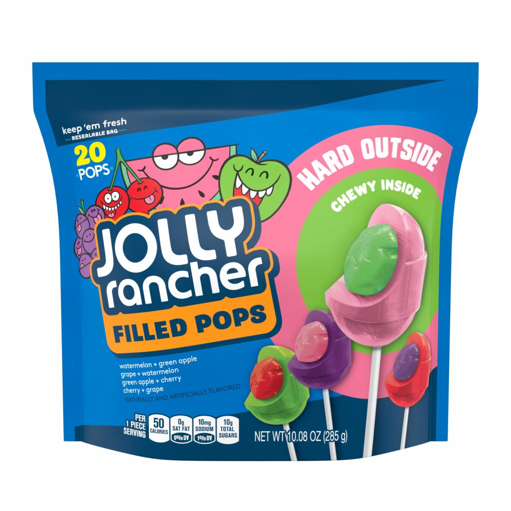 Jolly Rancher Filled Pops 285g - Wicked Sweets & Lollies