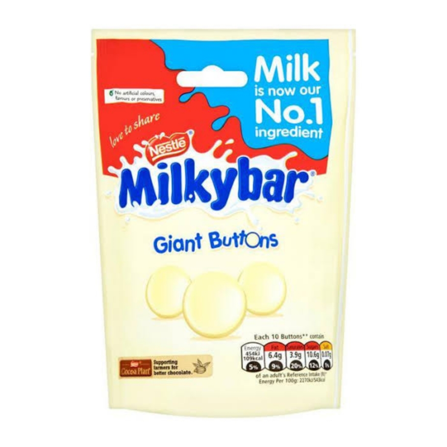 Nestle Milky Bar Buttons 85g - Wicked Sweets & Lollies
