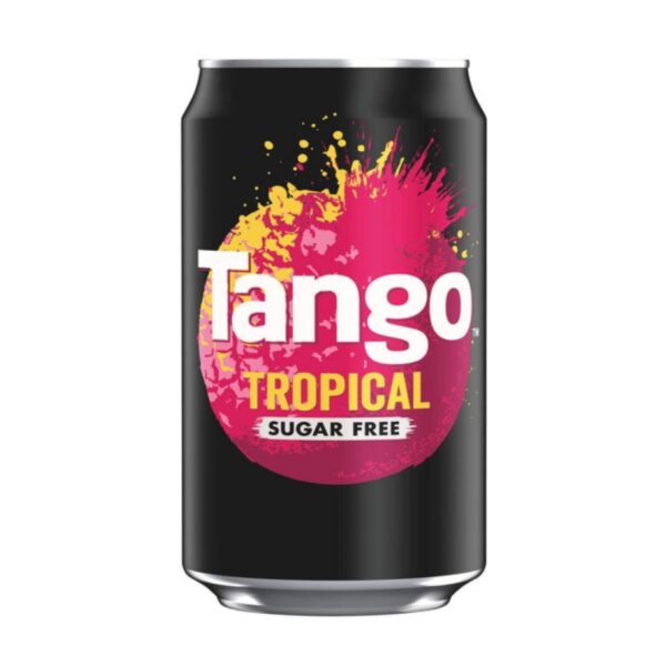 Tango Tropical Sugar Free Can 330ml (Each) - Wicked Sweets & Lollies