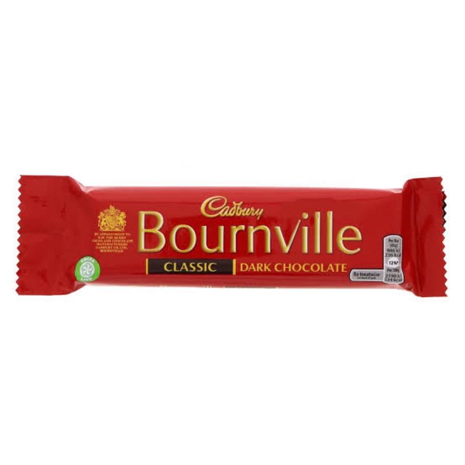 Cadbury Bournville Classic Dark Chocolate 37.5g - Wicked Sweets & Lollies