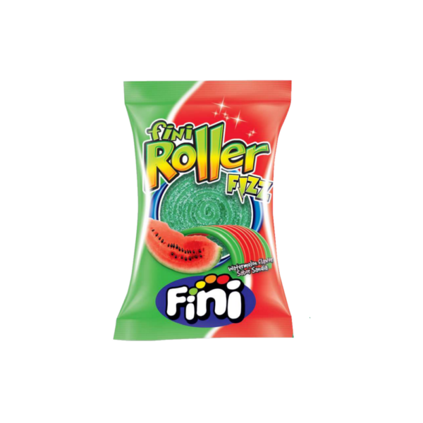 Fini Roller Fizz Watermelon 20g - Wicked Sweets & Lollies