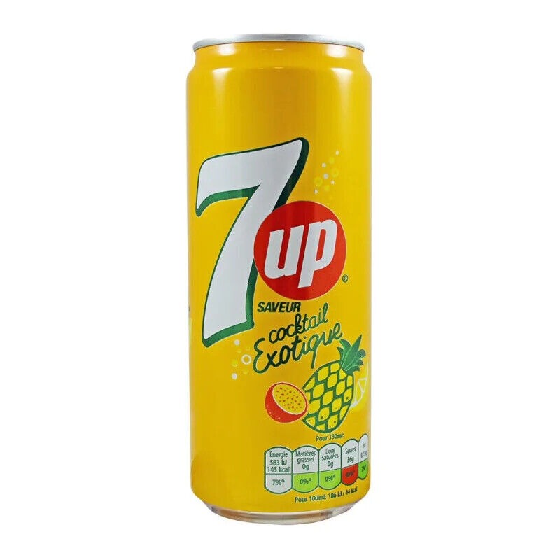 7Up cocktail Exotique 330ml Can (Each) – Wicked Sweets & Lollies