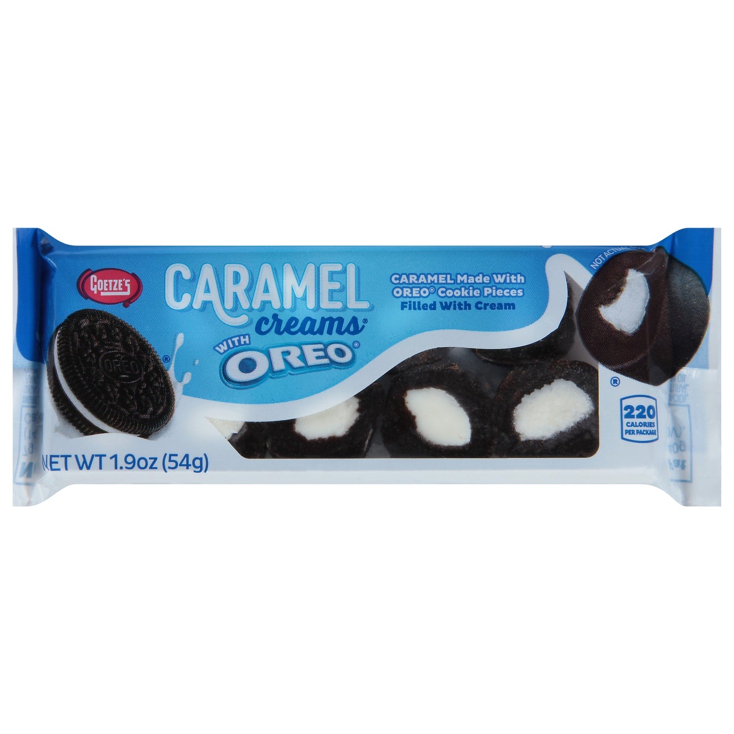 Caramel Creams With Oreo 54g - Wicked Sweets & Lollies