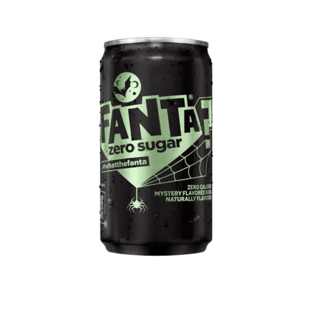 Fanta Zero Sugar Mystery Flavour Can 355ml (Each) - Wicked Sweets & Lollies