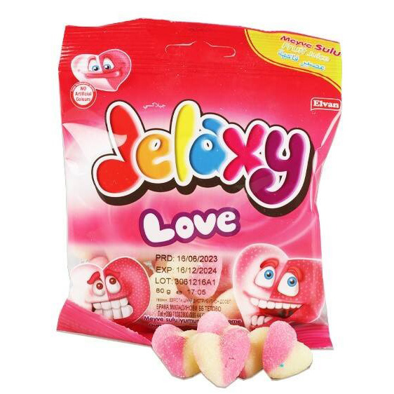 Jelaxy Love 80g - Wicked Sweets & Lollies