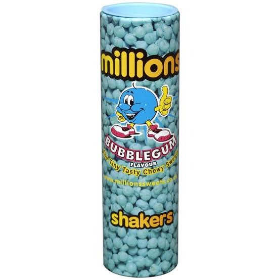 Millions Shakers Bubblegum 82g - Wicked Sweets & Lollies