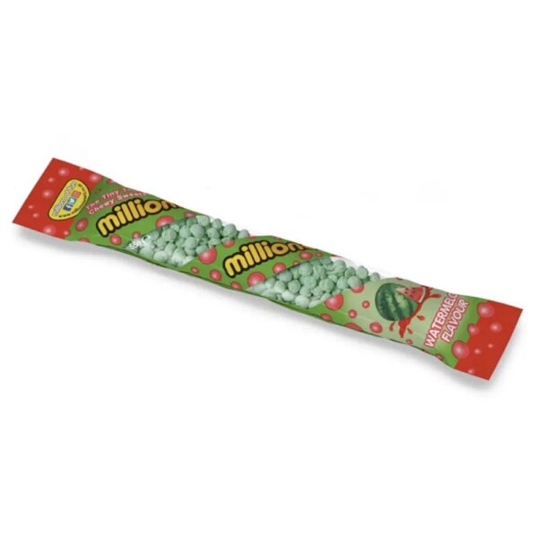Millions Tube Watermelon 55g - Wicked Sweets & Lollies