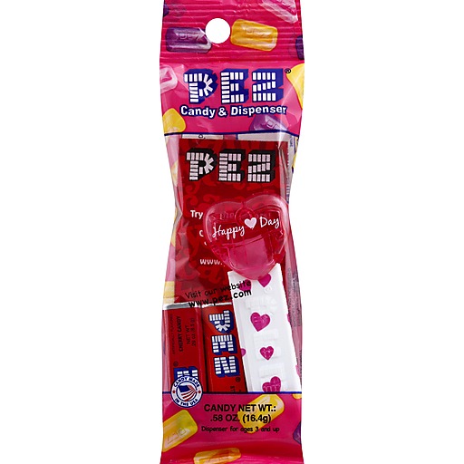 Pez Candy & Dispenser Valentine 16.4g (US) - Wicked Sweets & Lollies