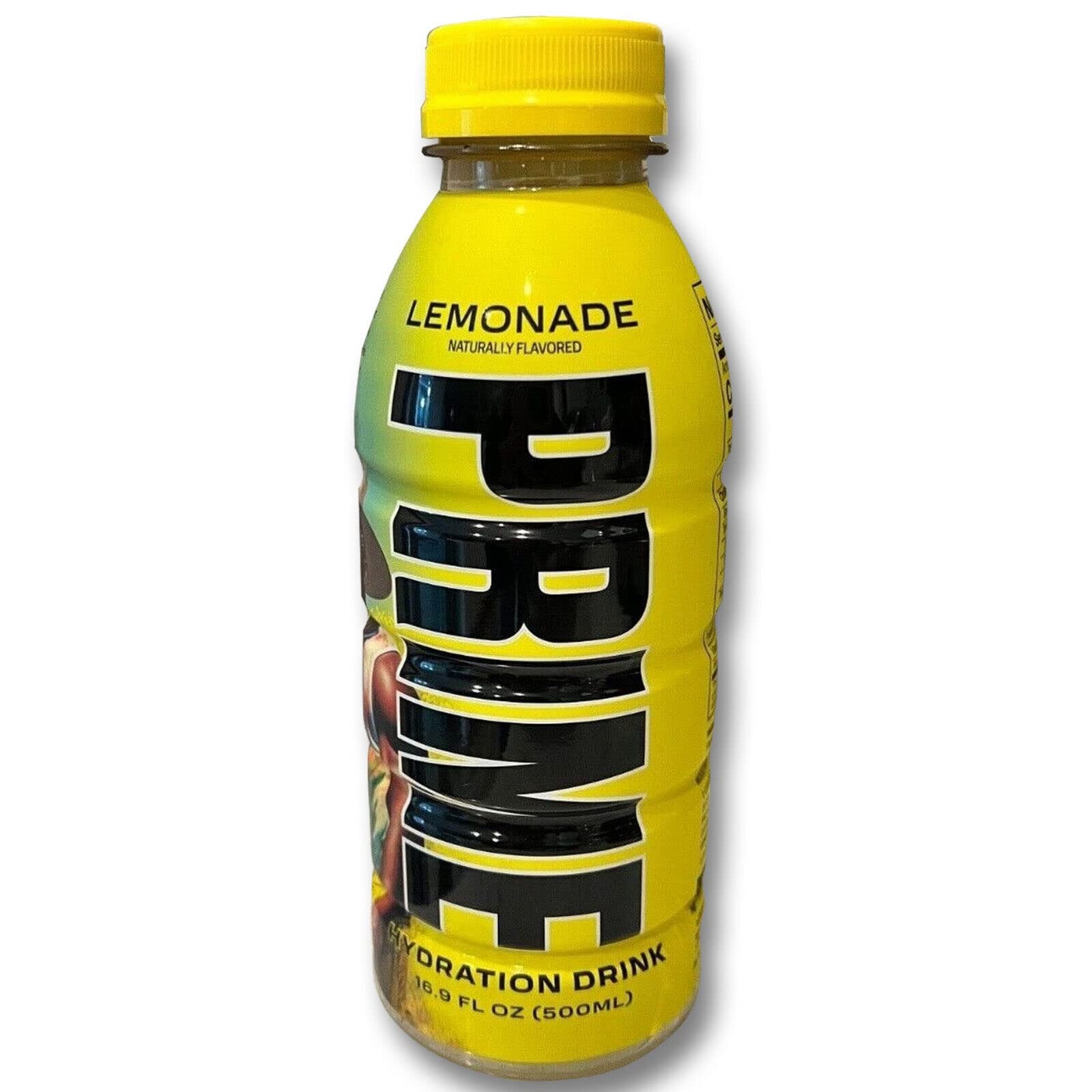 Prime Lemonade Bottle 500ml (Each) - Wicked Sweets & Lollies