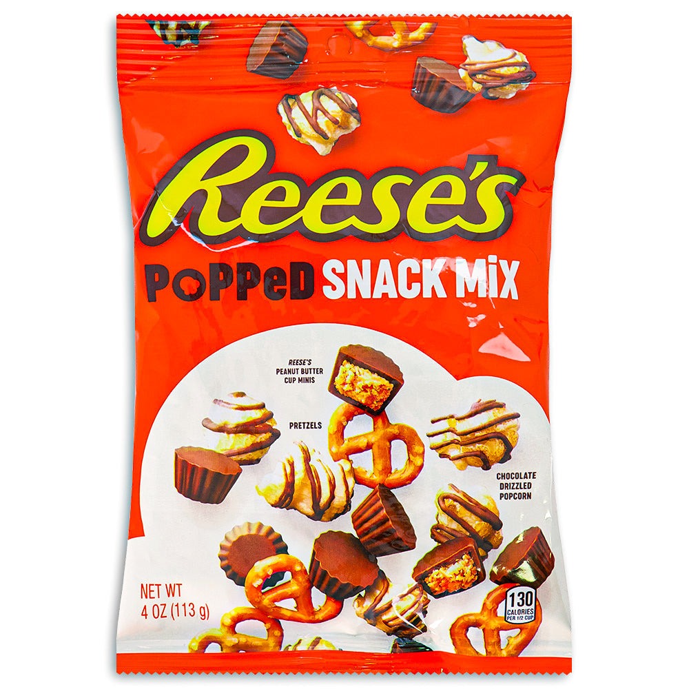 Reese's Popped Snack Mix 113g - Wicked Sweets & Lollies