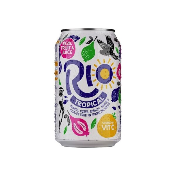Rio Tropical Can 330ml (Each) - Wicked Sweets & Lollies