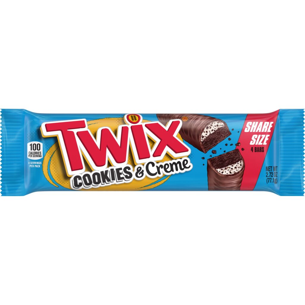 Twix Cookies & Creme 77.1g - Wicked Sweets & Lollies
