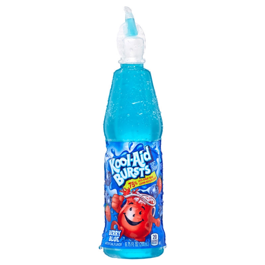 Kool Aid Bursts Berry Blue 200ml Wicked Sweets And Lollies