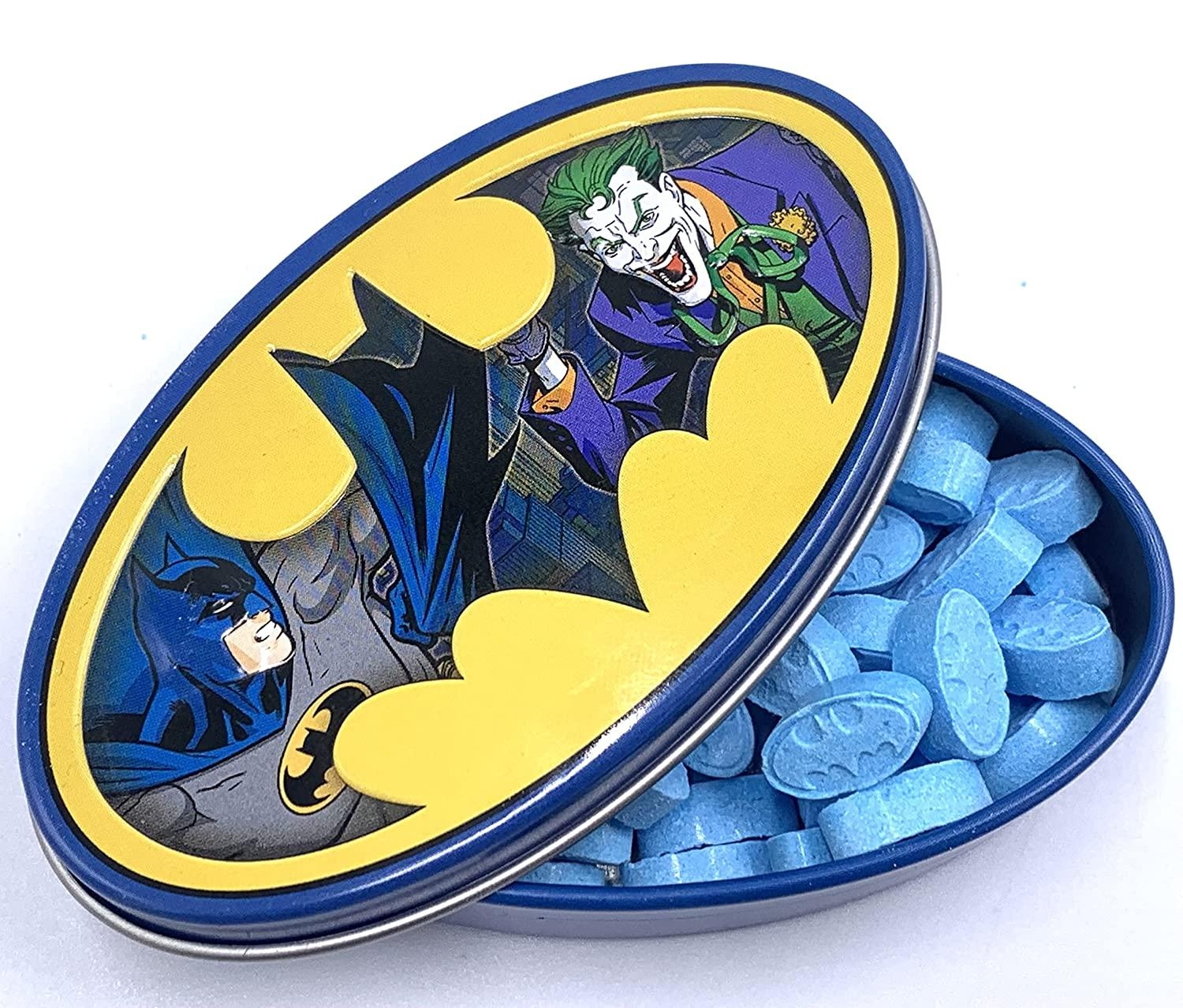 Batman Logo Tin 34g - Wicked Sweets & Lollies