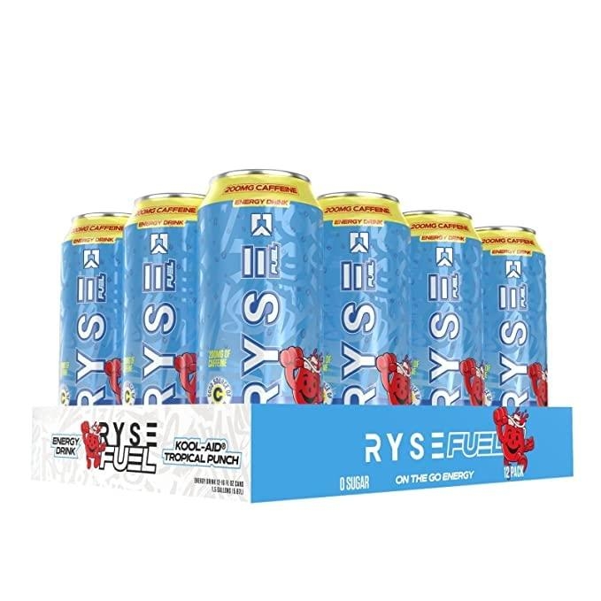 RYSE Fuel Energy Kool-Aid Tropical Punch Can 473ml (Each) - Wicked ...