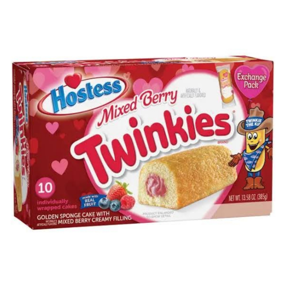 Hostess Twinkies Mixed Berry 10Pk - Wicked Sweets & Lollies