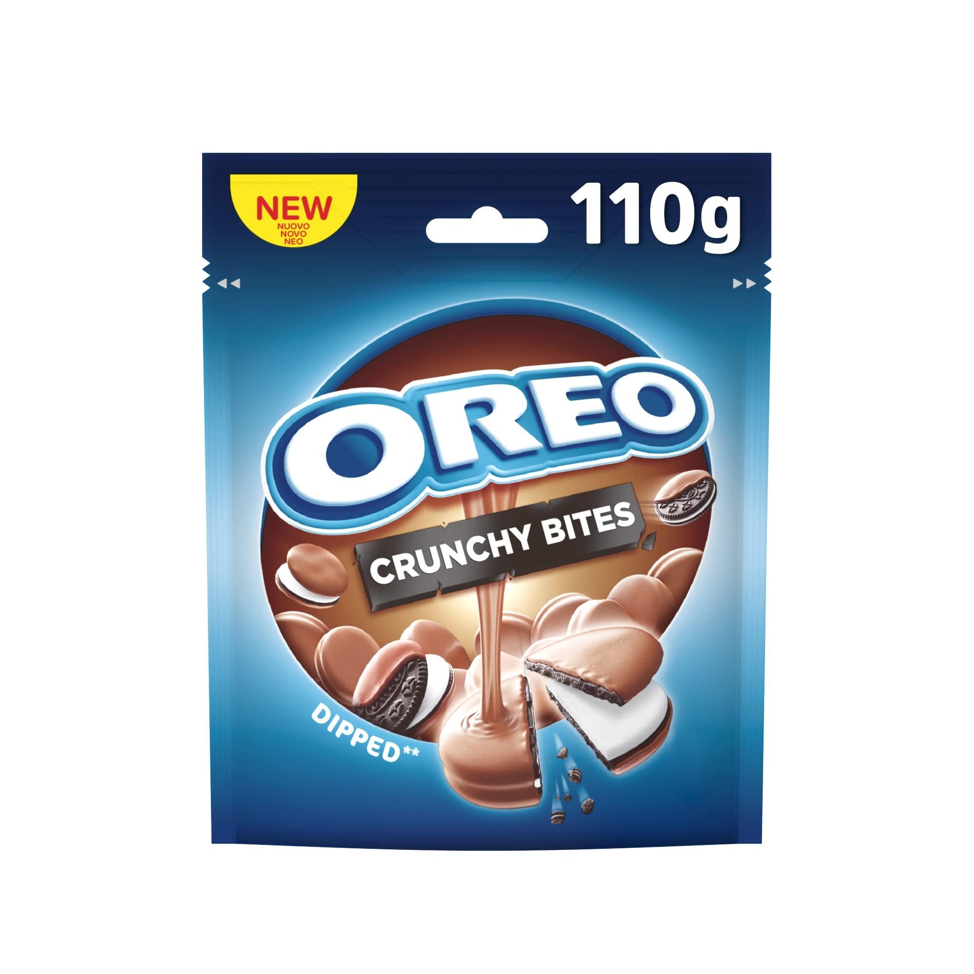 Oreo Crunchy Bites Dipped 110g - Wicked Sweets & Lollies