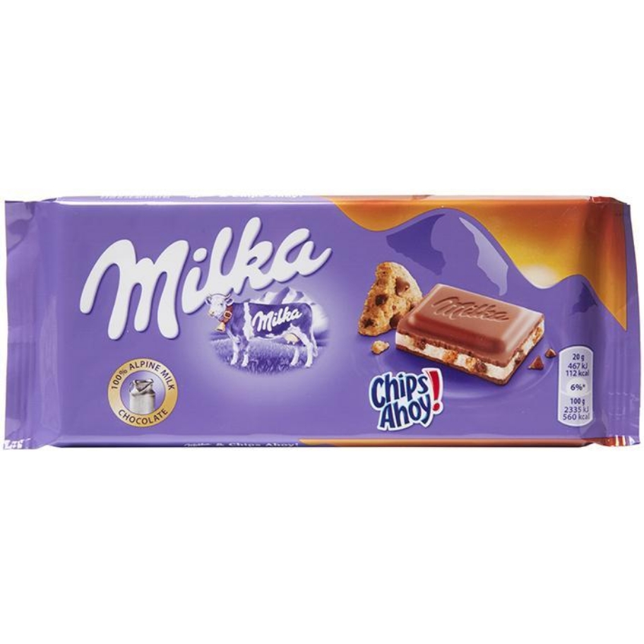 Milka Chips Ahoy 100g - Wicked Sweets & Lollies