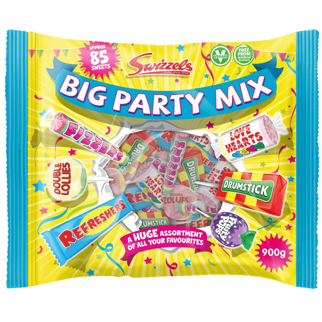 Swizzels Big Party Mix Bag 900g - Wicked Sweets & Lollies
